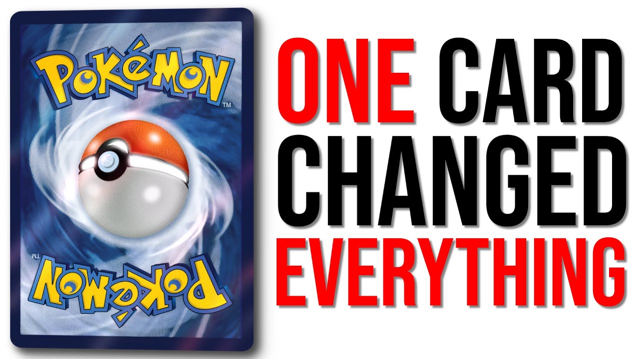 The $0.15 Card That Changed Pokémon Forever. - YouTube