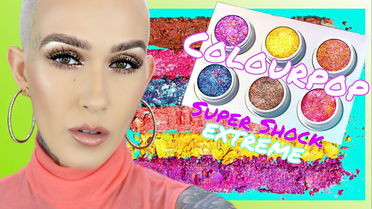 NEW Colourpop Party Talk Super Shock Extremes! - YouTube