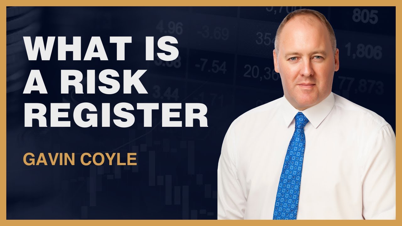 What Is A Risk Register | Gavin Coyle - YouTube