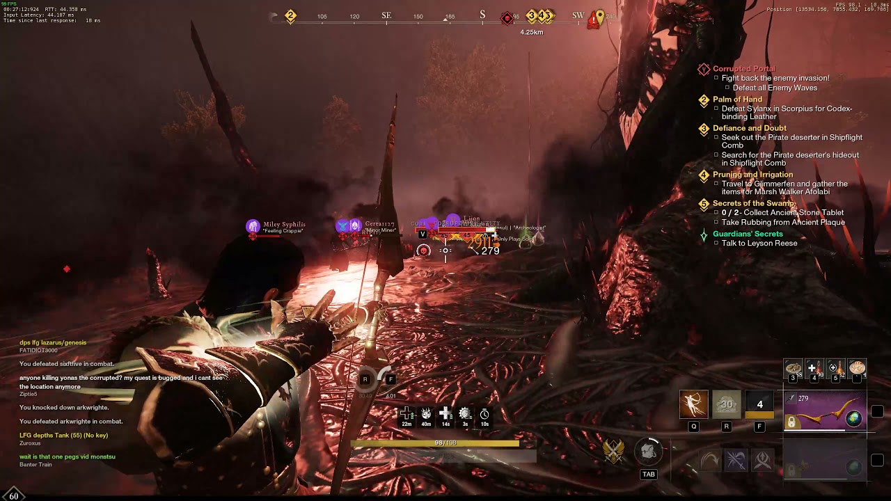 Bow/Rapier gameplay - Solo Corruption Train Wipe - YouTube