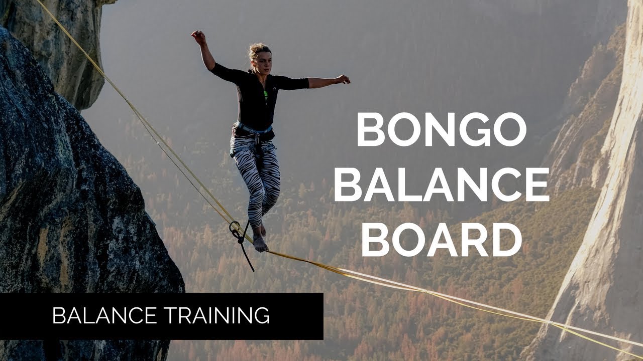 Bongo Board Balance Training Instructional Video - YouTube