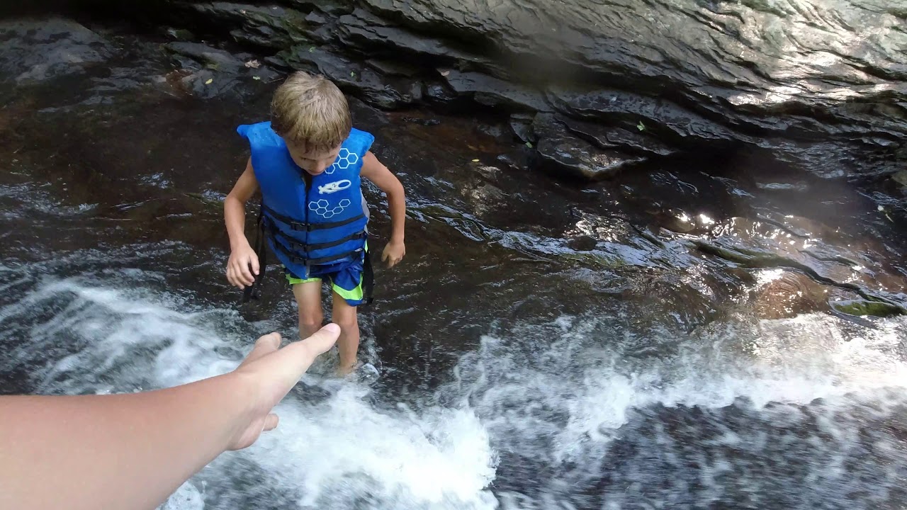 Elijah Grooms Water Sliding with Action Camera DJI - YouTube