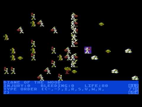 Eternal Dagger gameplay Atari 8-bit RPG - YouTube