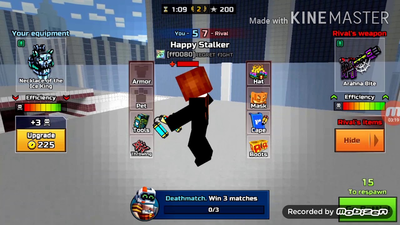 Pixel Gun: Nightz PG3D VS PP PG3D - YouTube