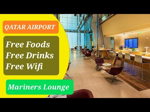 Mariners Lounge QATAR AIRPORT - YouTube