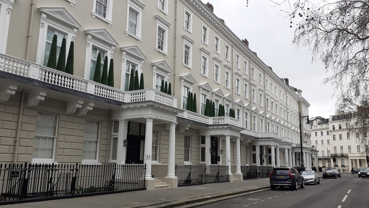 Chesham Place Belgravia Affluent London Neighbourhood - YouTube