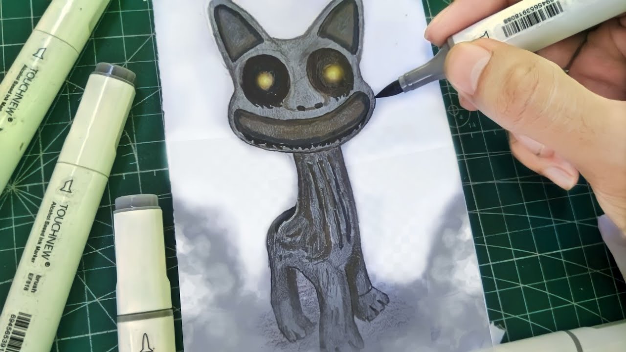 Drawing of Zoonomaly Bosses / Smile Cat - YouTube