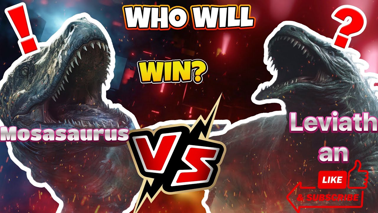 Leviathan vs. Mosasaurus - Epic Prehistoric Battle#shortvideo #short # ...