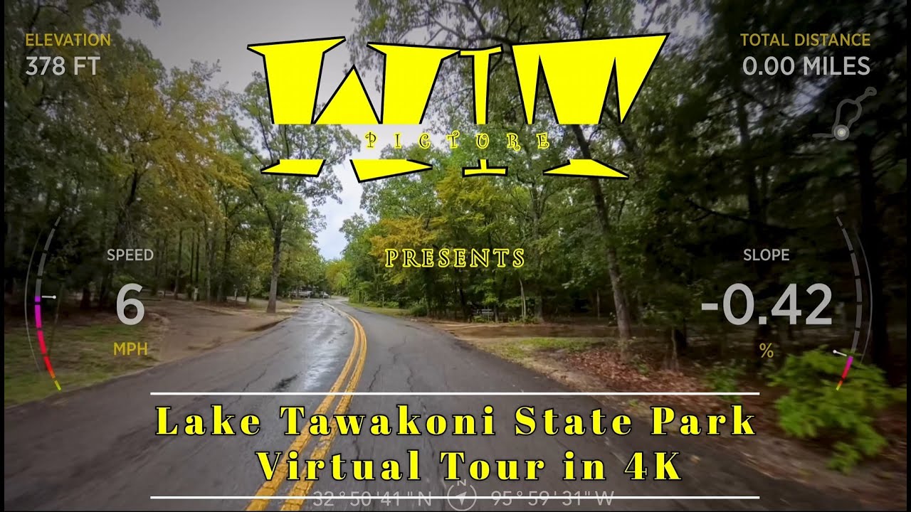 Lake Tawakoni State Park Full Virtual Tour in 4K - YouTube