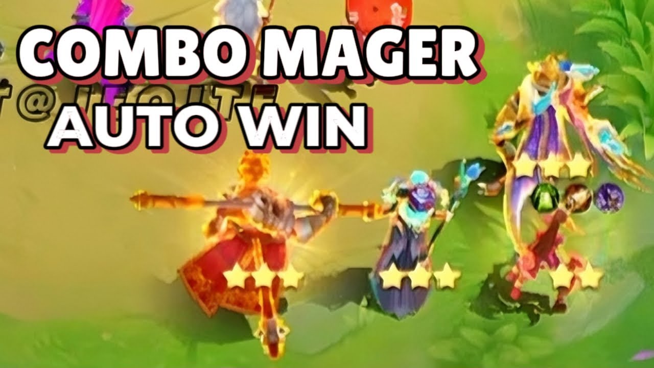 CARA PUSH MAGIC CHESS!! PAKAI COMBO MAGER AUTO WIN !! Mobile Legends ...