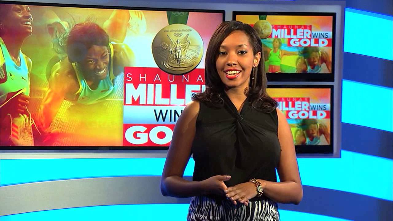 SHAUNAE MILLER WINS GOLD - YouTube