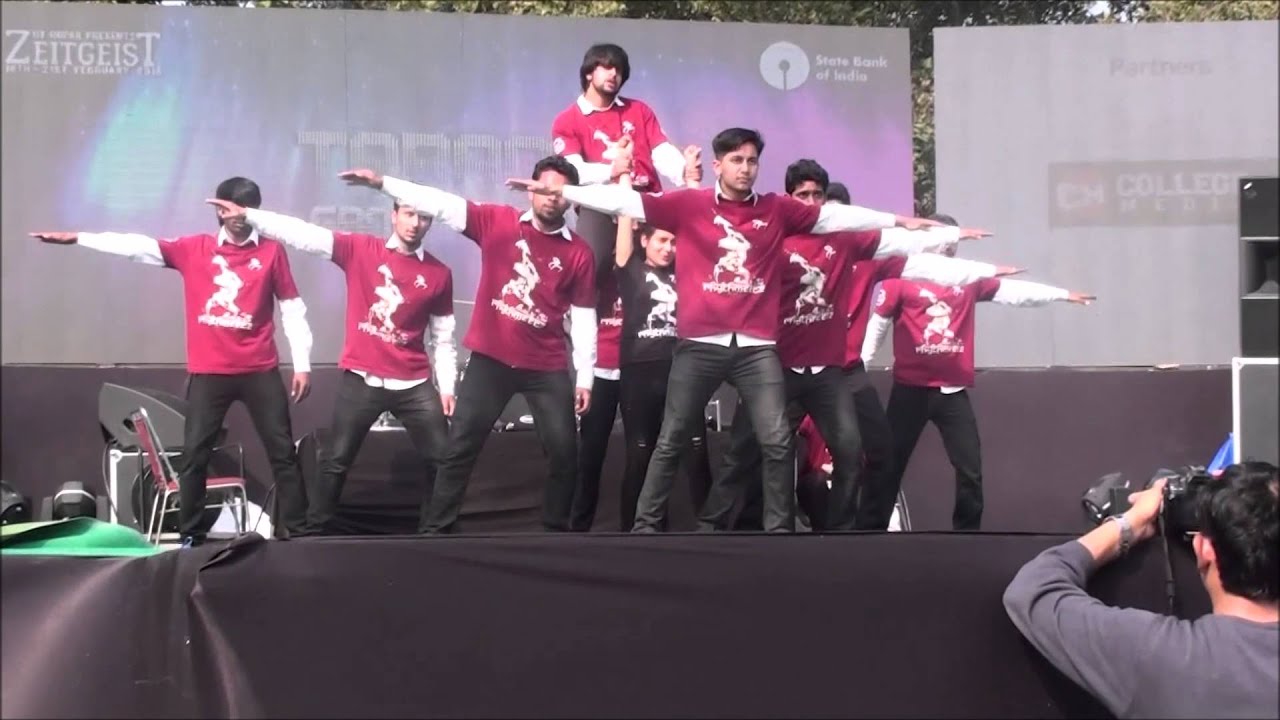 "Rhythmeecz " Dance Club NIT-Hamirpur @ Zeitgeist'16 IIT Ropar - YouTube