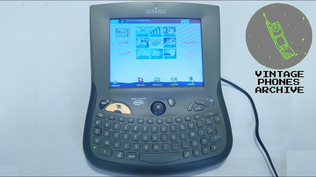 Alcatel Web Touch Easy - a rudimentary web browser from the year 2000 ...