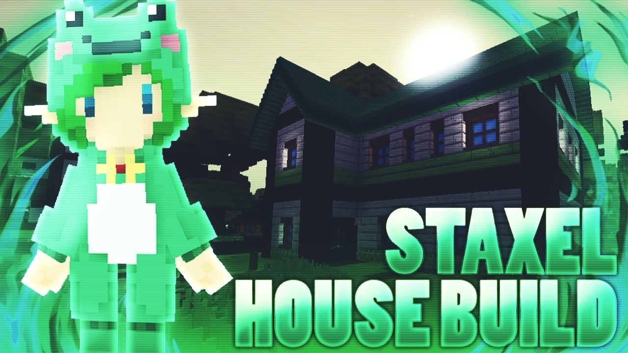 Staxel House Speed Build (Exterior) - YouTube