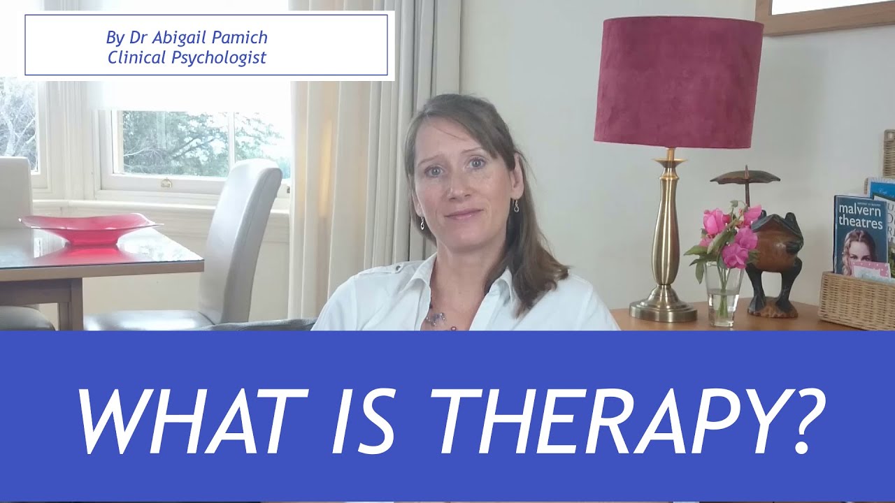 What Is Therapy? - YouTube