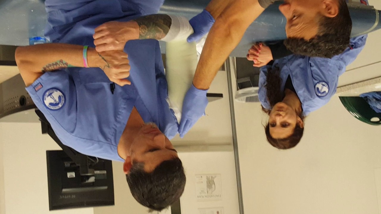 Sarmiento humeral cast - YouTube