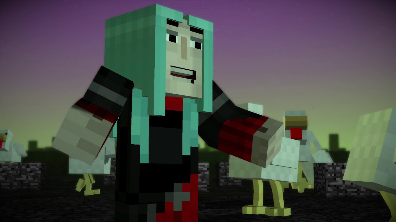 Ending - Zombie-Sized Chickens | Minecraft: Story Mode - YouTube