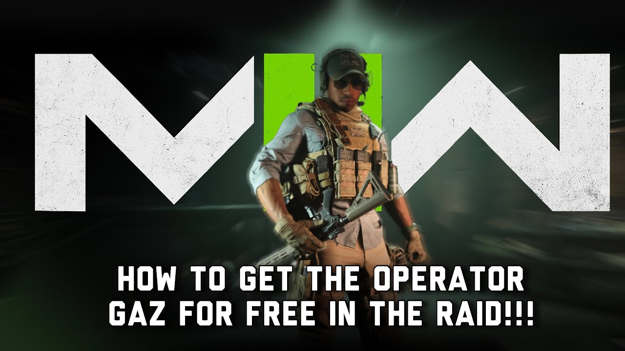Modern Warfare II: HOW TO GET THE GAZ OPERATOR SKIN FOR FREE IN THE ...