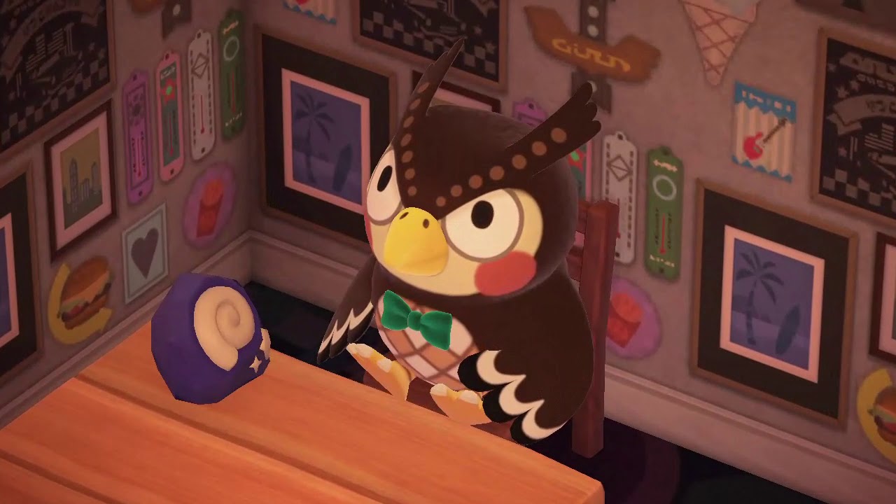 blathers gets a drink - YouTube