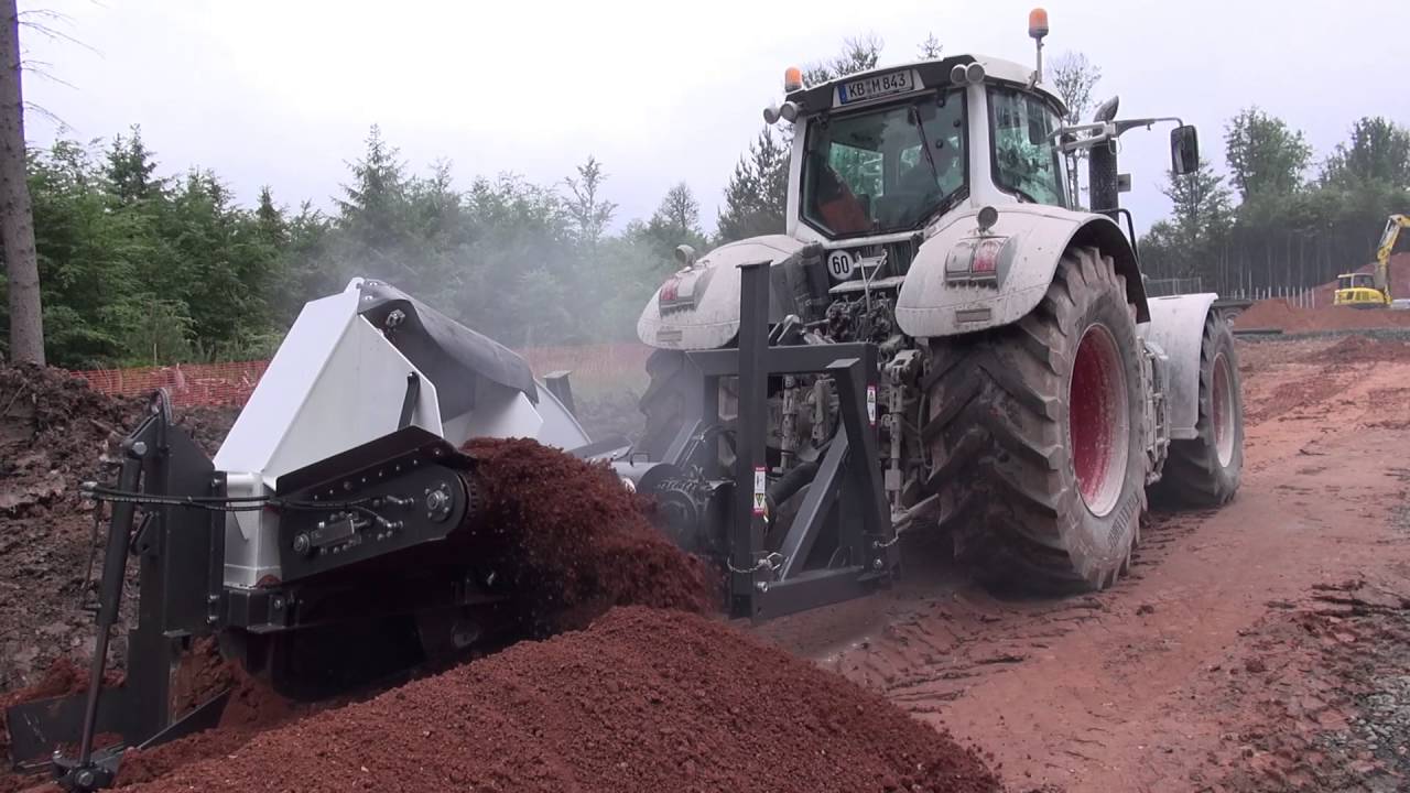 Trench Cutter - Cutting Wheel by Stehr - YouTube