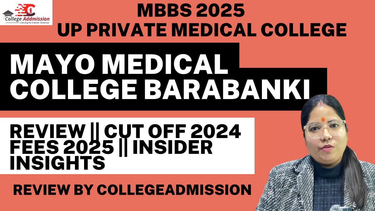Mayo Medical College EXPOSED Top Medical Techniques || Cut Off 2024 ...