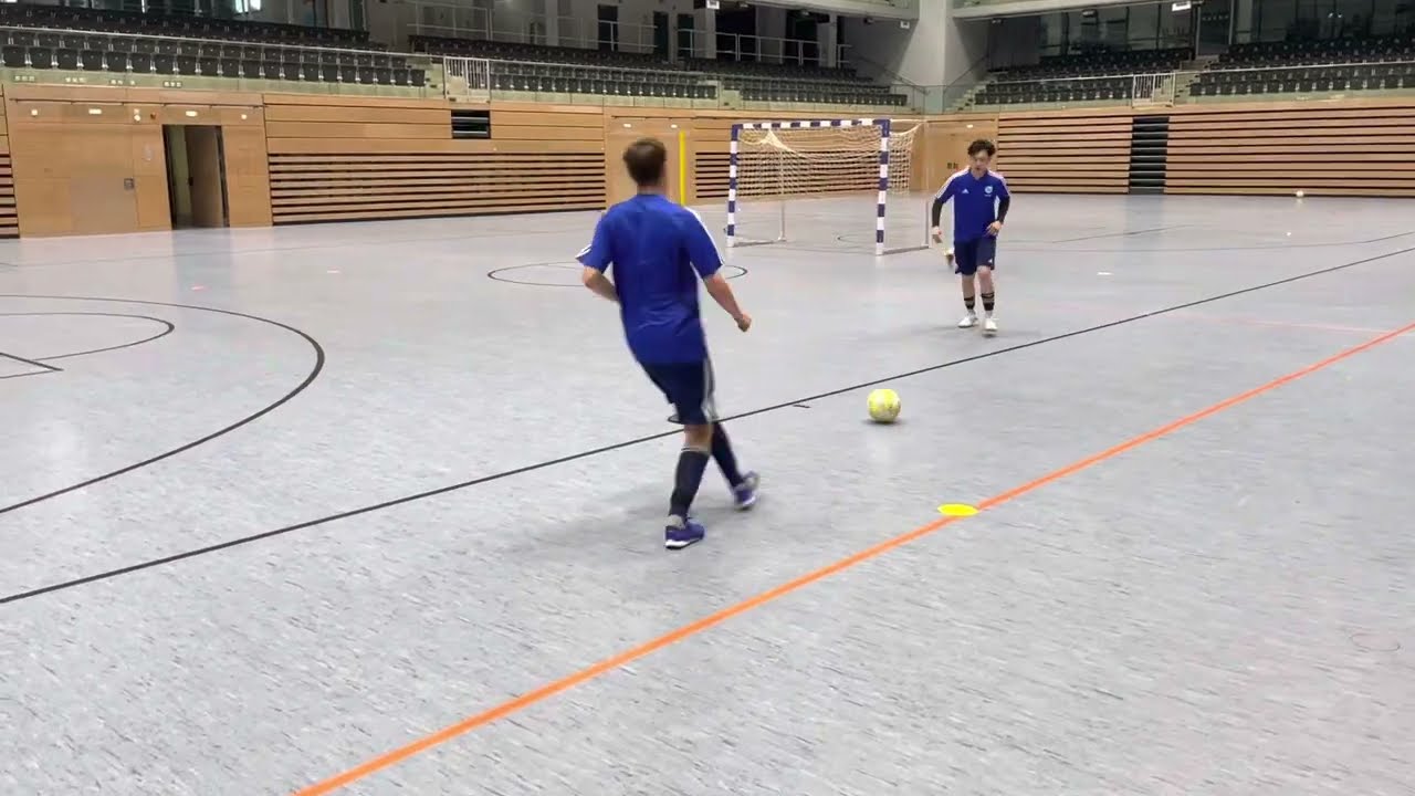 POSITION APPLICABLE FUTSAL PASSING DRILL - YouTube