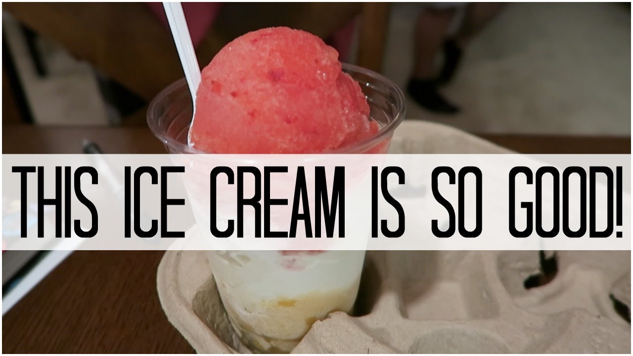 THIS ICE CREAM IS SO GOOD! - September 25, 2016 - YouTube