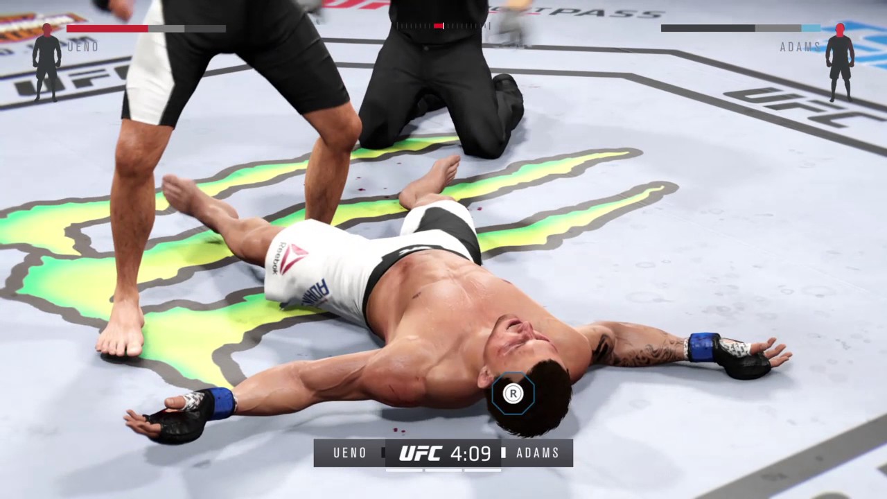 UFC 2 i got knocked TF out! - YouTube