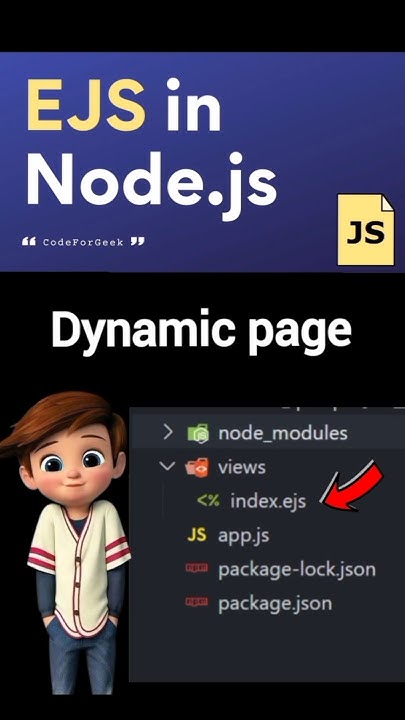 "Master EJS with Node.js in Minutes! 🚀 | Easy Templating Guide 💻#ejs# ...