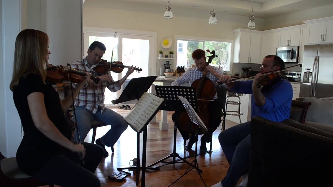 The Chroma Quartet previews "From Russia with Love" - YouTube