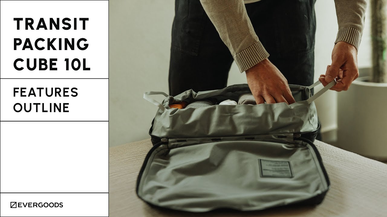Features Outline Video | Transit Packing Cube 10L - YouTube