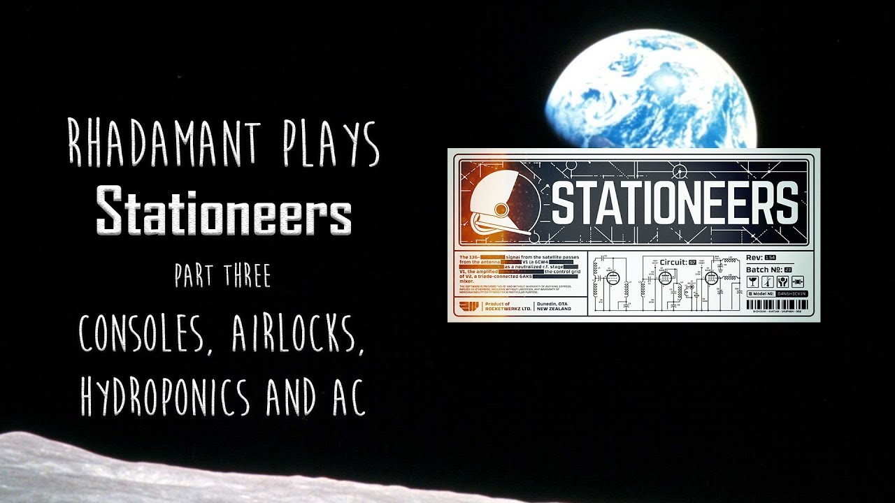 Stationeers Tutorial Part 3 - Consoles, Airlocks, Hydroponics and AC ...