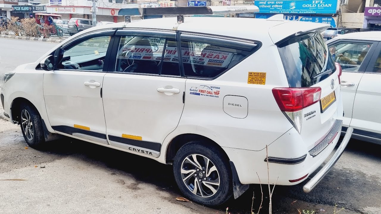 Rent New 7+1 Seater Innova Crysta Taxi for Golden Triangle Tour from ...