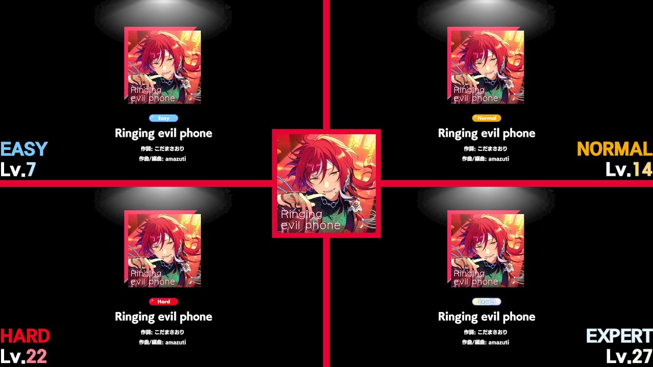 EVIL NUM+ - 🎵 Ringing evil phone ☎️ Easy, Normal, Hard, Expert PERFECT ...