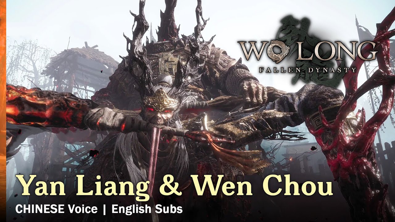 WO LONG: Fallen Dynasty - Yan Liang & Wen Chou Boss Fight (with ...