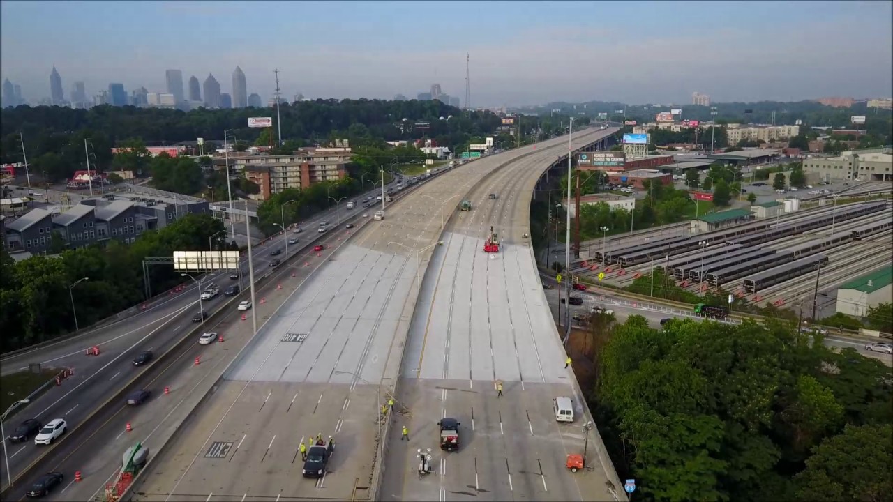 I-85 Reconstruction - May 12, 2017 - YouTube