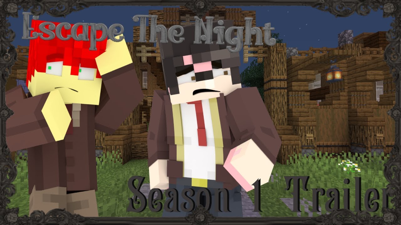 MINECRAFT ESCAPE THE NIGHT SEASON 1 - TRAILER [ MACHII_ ] - YouTube