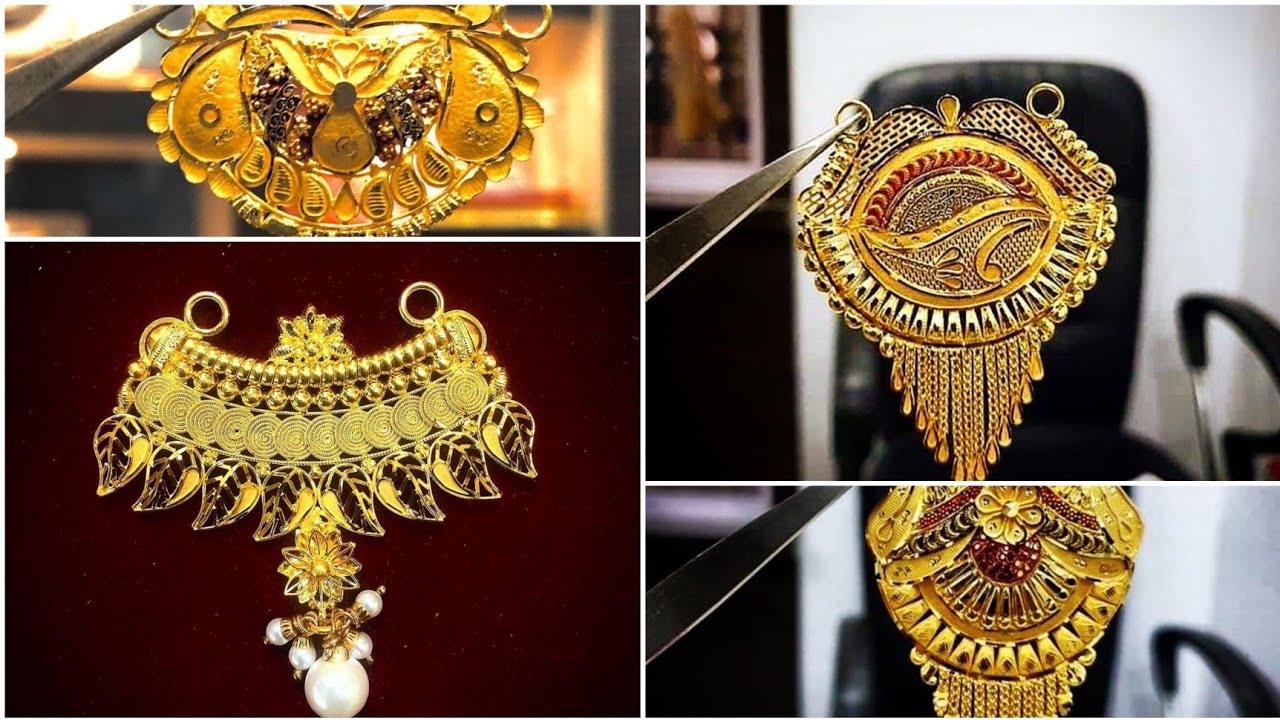 Latest Mangalsutra Dholna design - YouTube