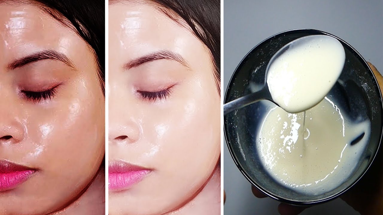 Super GLOSSY SKIN at Home | I used these 1 steps on my skin & it ...