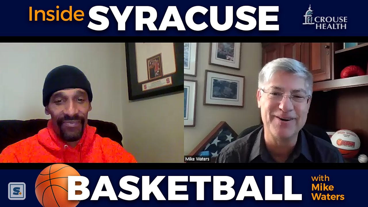 Inside Syracuse Basketball: Lawrence Moten joins Mike Waters to chat ...