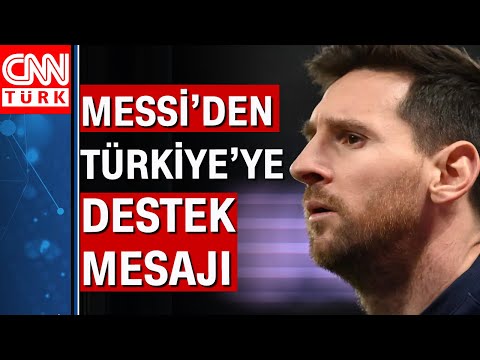 Lionel Messi'den depremzedelere destek! \