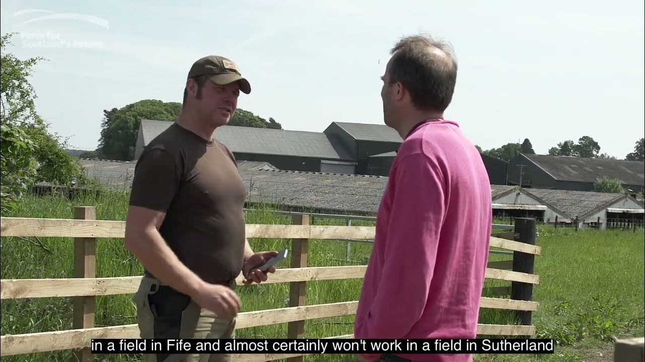 Fife farmer Johnnie Balfour speaks to Farm for Scotland’s Future - YouTube