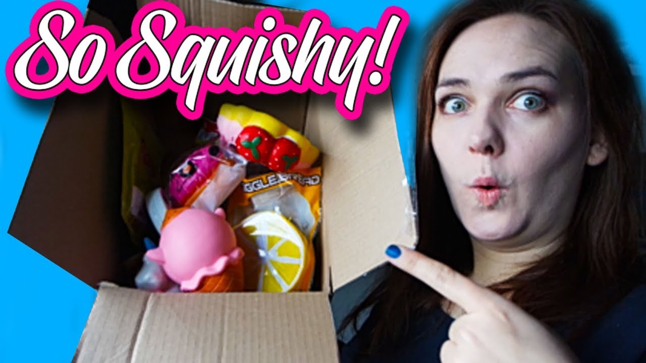 SQUISHY UNBOXING! MEGA SQUISHIES, SLOW RISING.... - YouTube