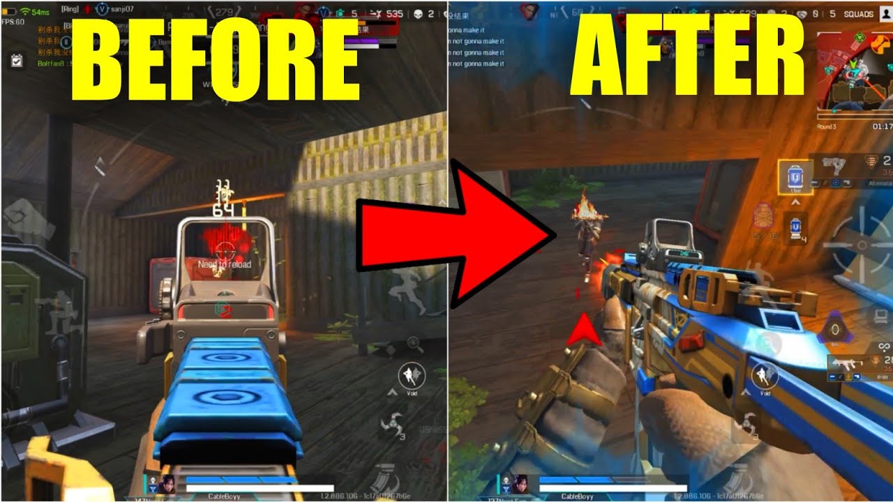 Movement Guide For Pro Smooth/Fast Movement🔥- Apex Legends Mobile ...