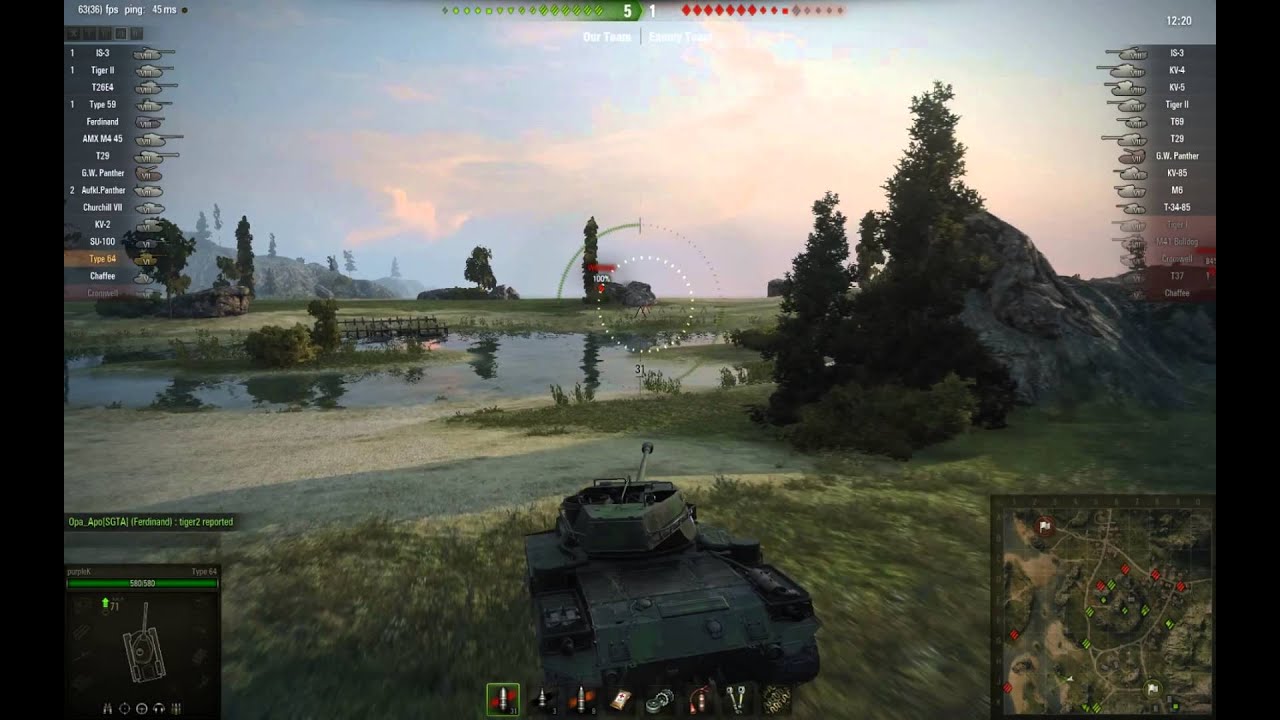 World of Tanks 2014 - Type 64 Gameplay (Old WoT Replay) - YouTube