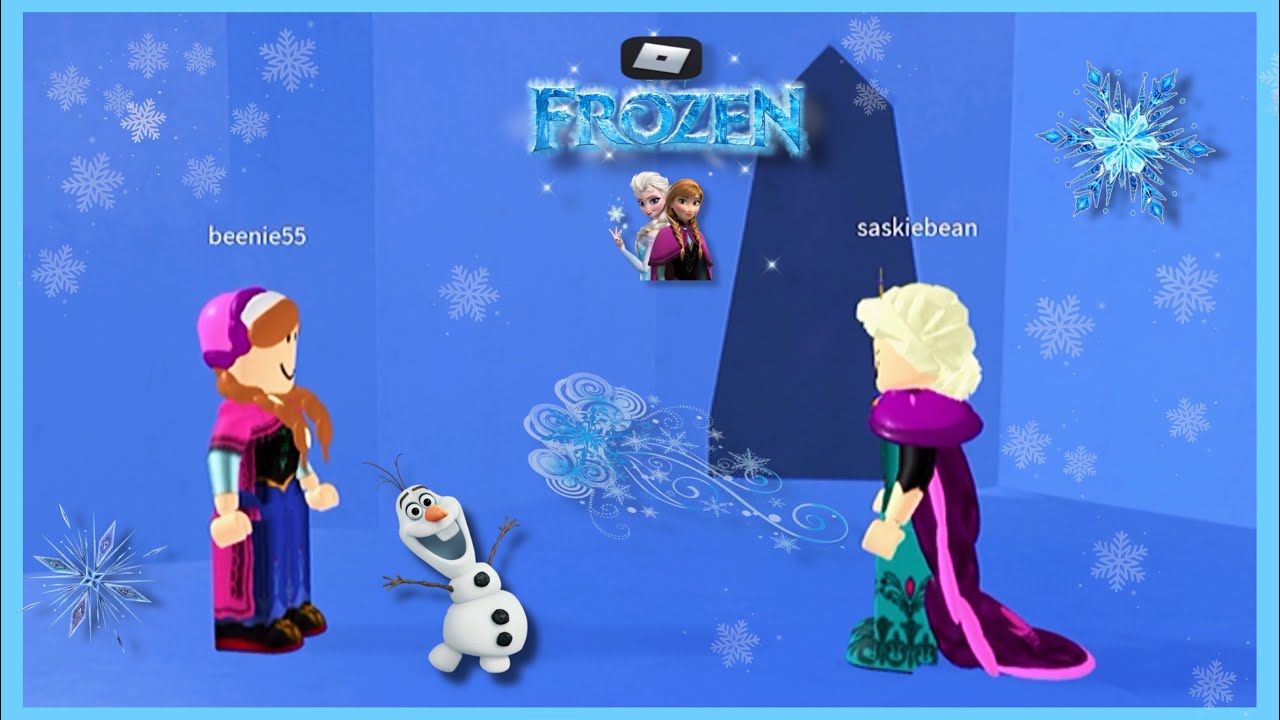 Frozen in Roblox ️ - YouTube