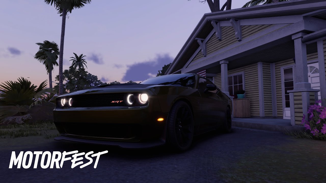 The Crew MotorFest Gameplay Dodge Challenger Hellcat - YouTube