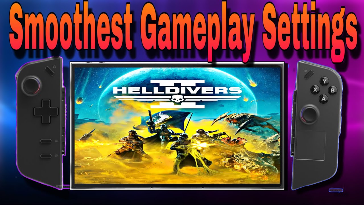 Must Play Game On Lenovo Legion Go Helldivers 2 | Gameplay & Best Settings - YouTube