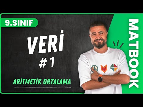 Aritmetik Ortalama | Veri 1 | 9.SINIF MATEMATİK | 2024