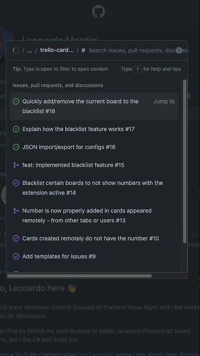 Use the GitHub Command Palette to navigate faster! - YouTube